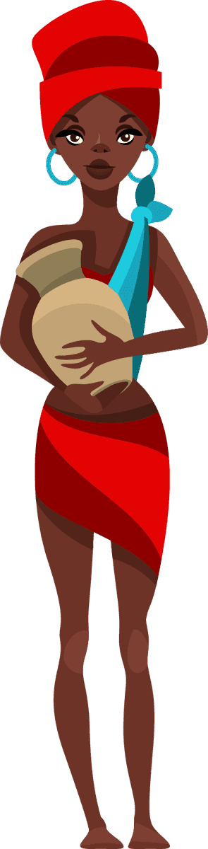 free african people african people cloth... | Magipik Free Vector