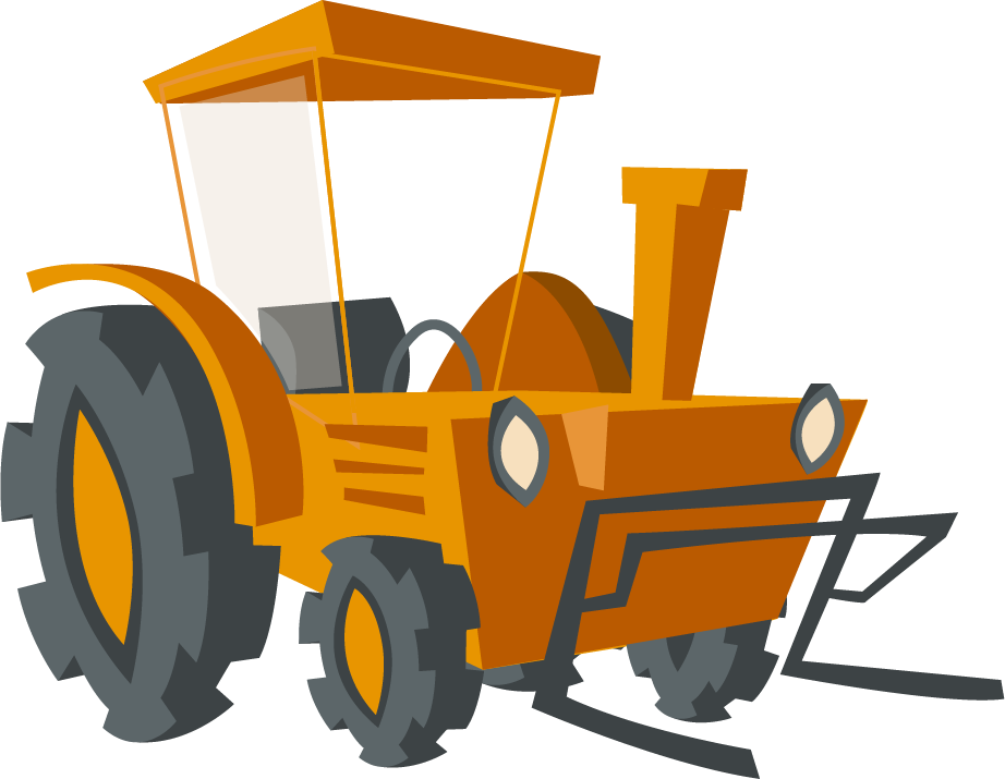 free agricultural machinery cartoon farming vector 311101