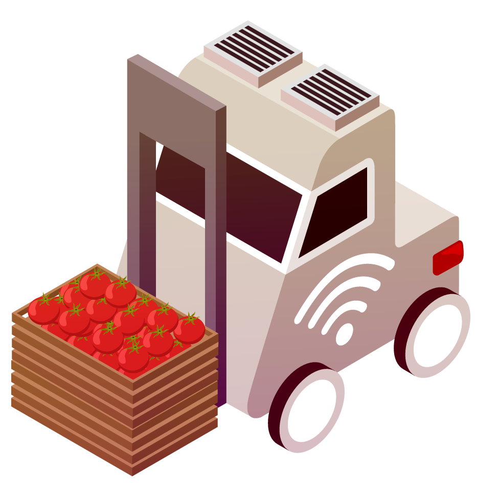 isometric agricultural and farming robot... | Magipik Free Vector isometric agricultural and farming robot... | Magipik Free Vector