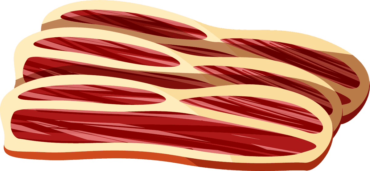 beef butcher cartoon set with playful characters and colorful meat ...