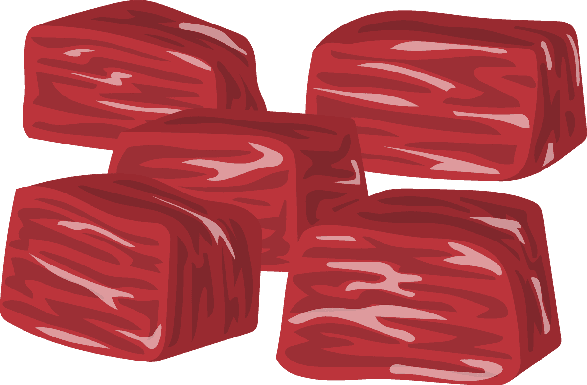 premium beef meat butcher set for culina... | Magipik Free Vector