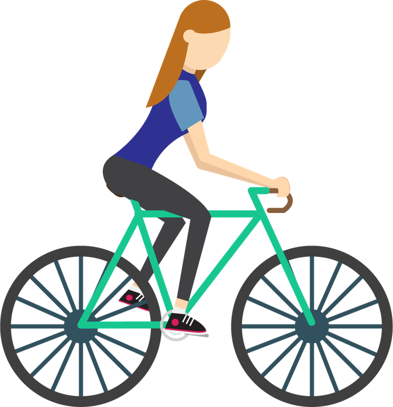 free biker urban people icons isolation vector 512525