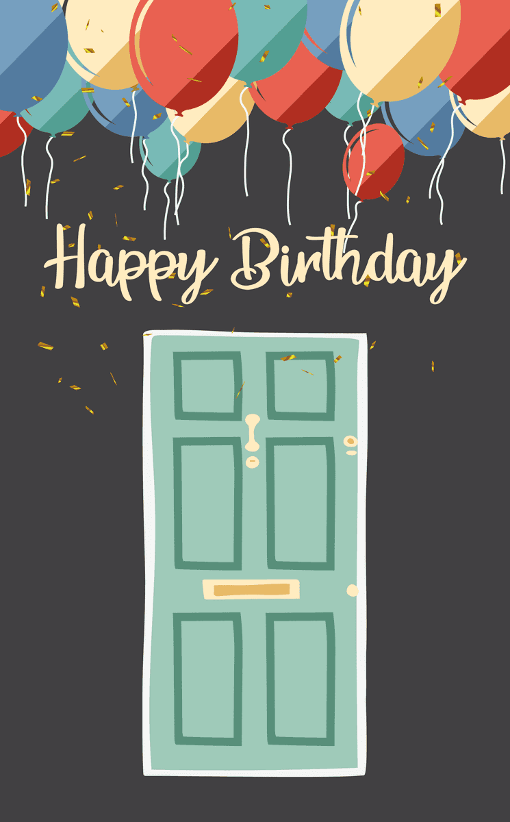 colorful birthday card patterns and text... | Magipik Free Vector