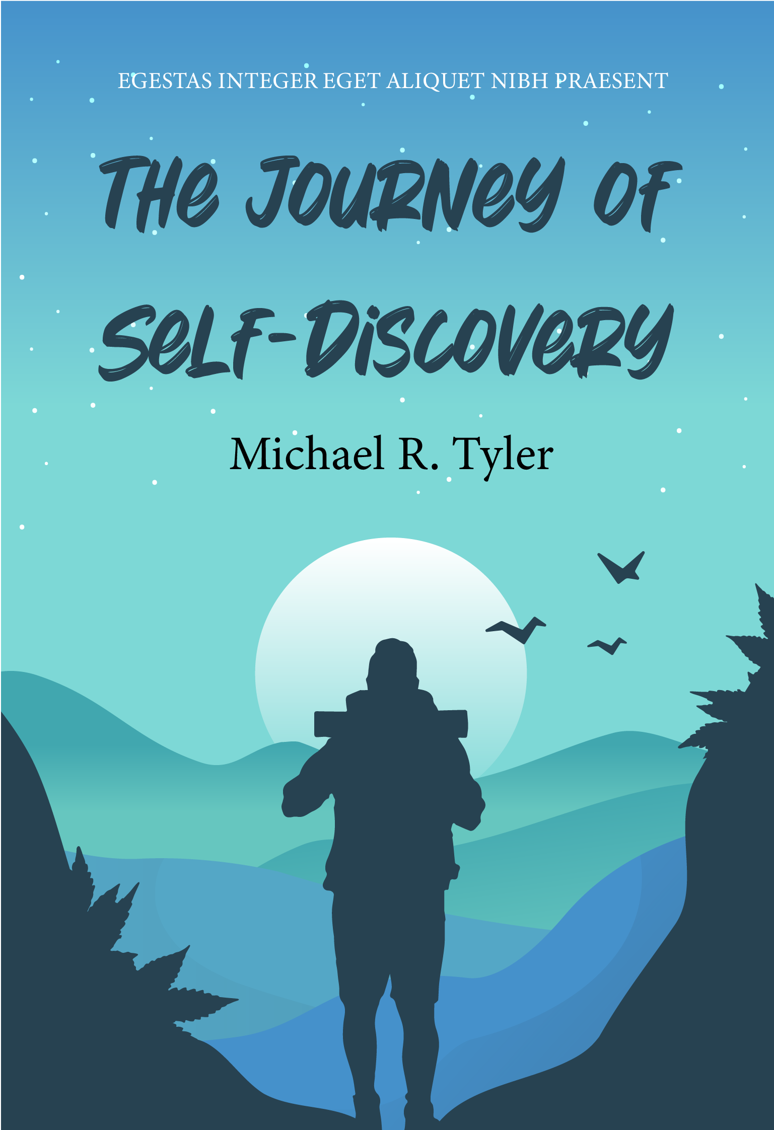 free inspirational book covers with journey vector 239293