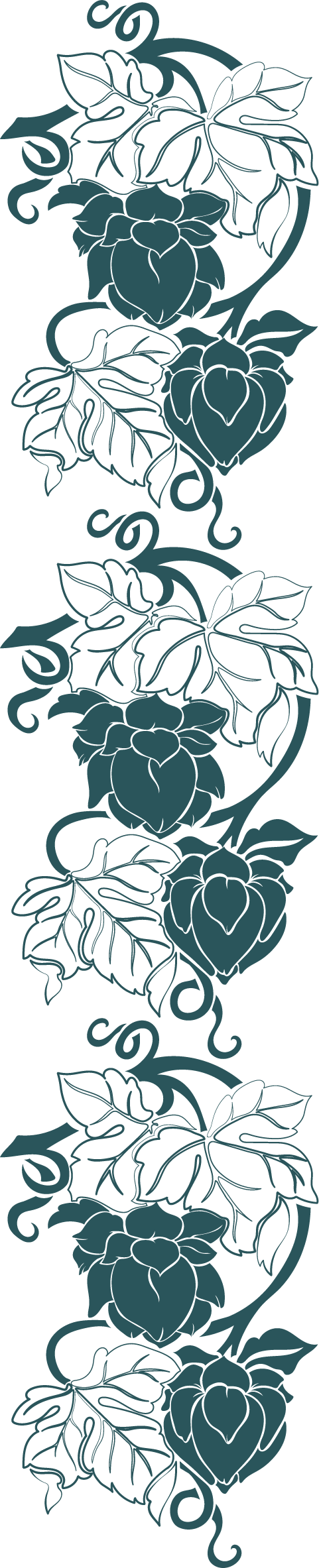 free border pattern border elements seam... | Magipik Free Vector