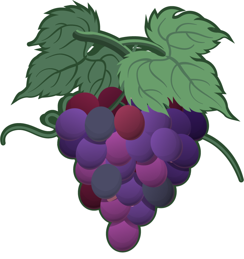 free bunch of grapes ancient greek icons... | Magipik Free Vector