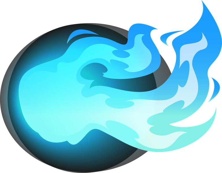 free burning blue fire frames borders flame vector 44640