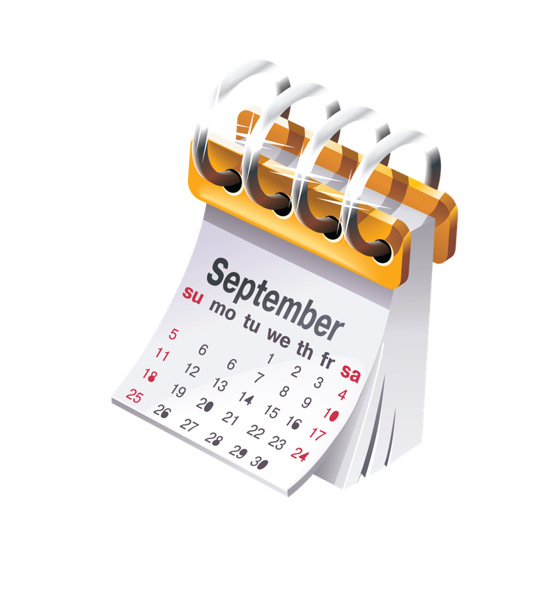 calendar household goods icon red for organizing daily tasks and ...