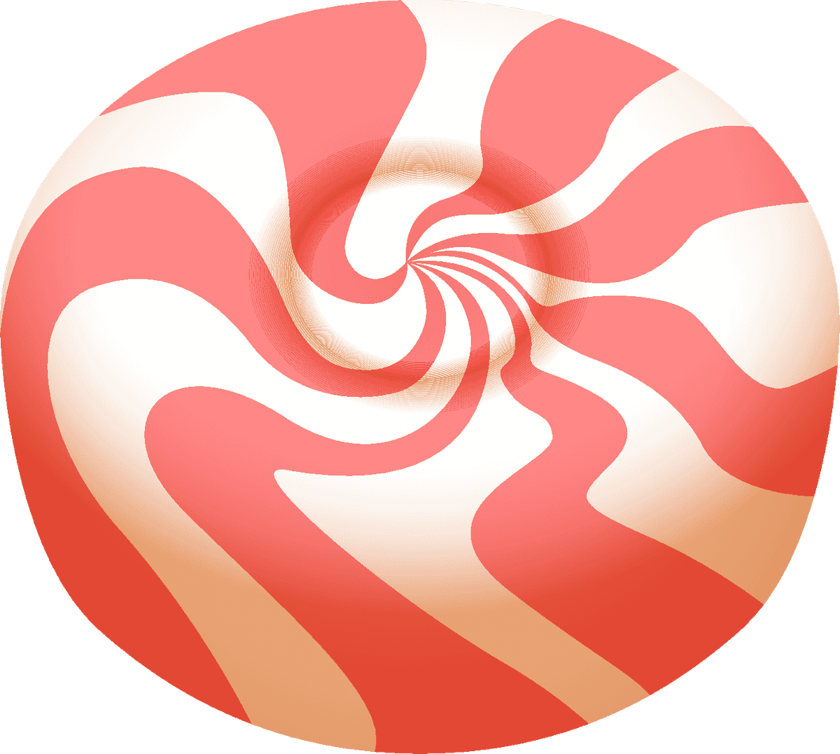 candy candy realistic set featuring vibrant swirls and playful textures ...