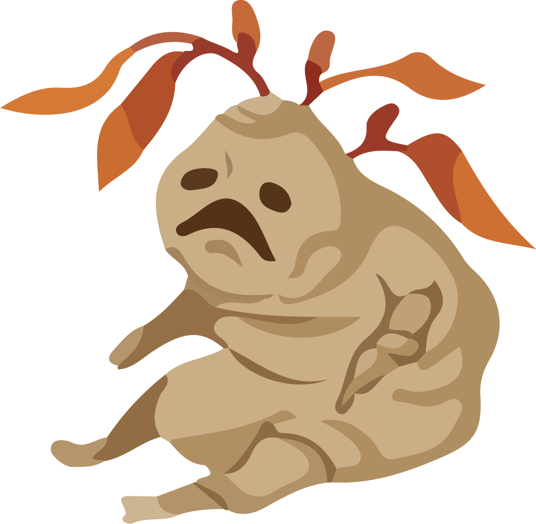 free cartoon characters ginseng funny vector 870740