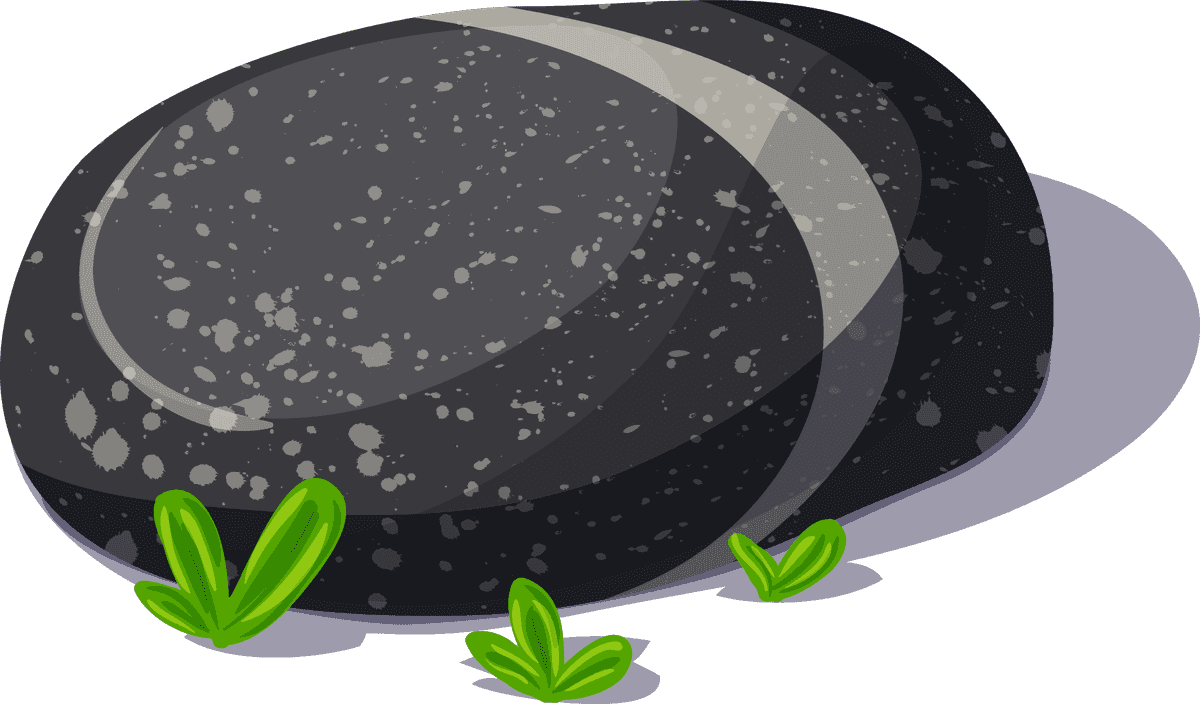 free cartoon colorful stones different s... | Magipik Free Vector