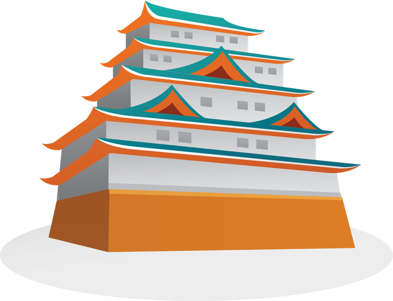 cartoon famous building vector with vibr... | Magipik Free Vector