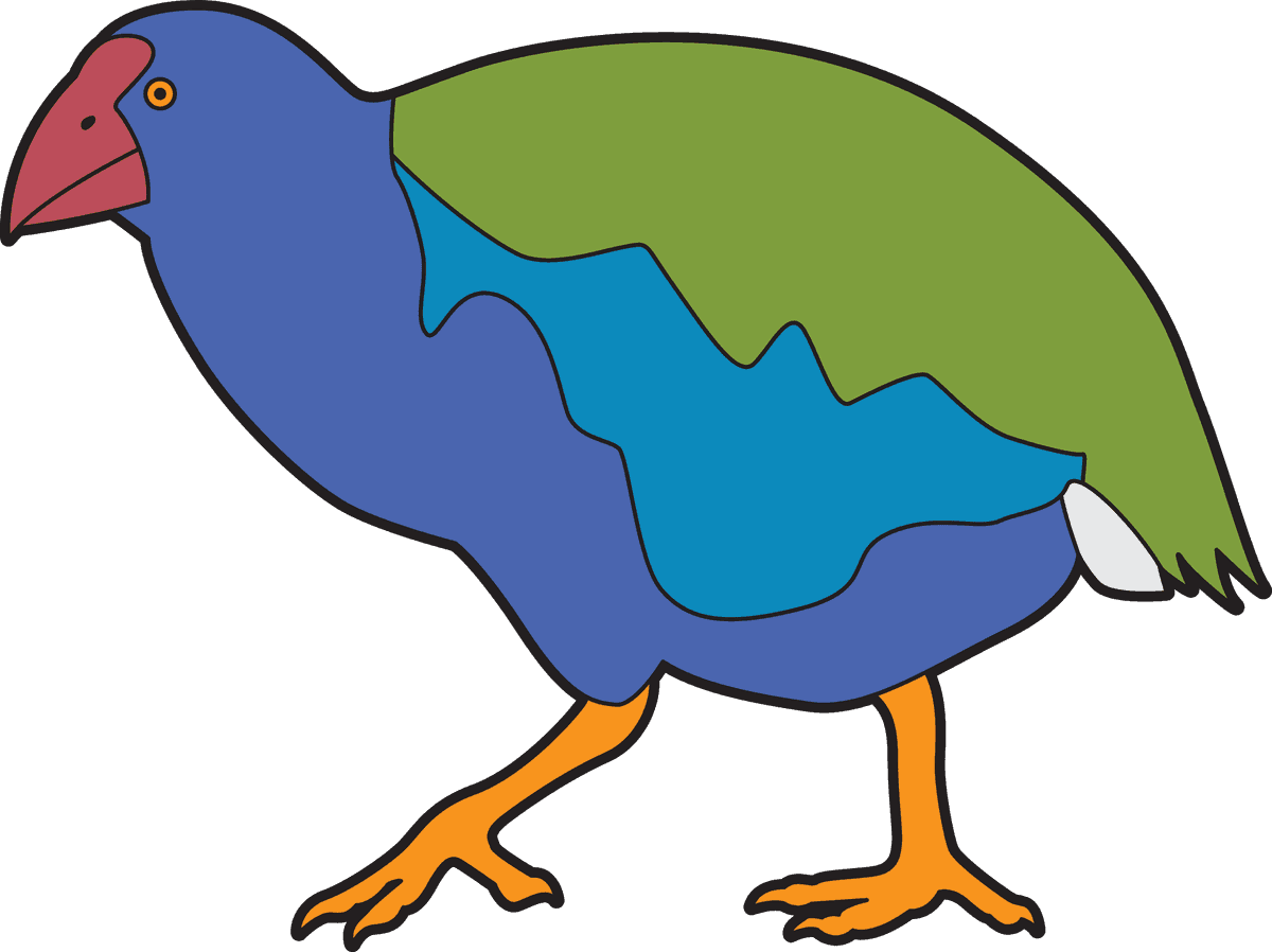 free cartoon flightless birds collection... | Magipik Free Vector