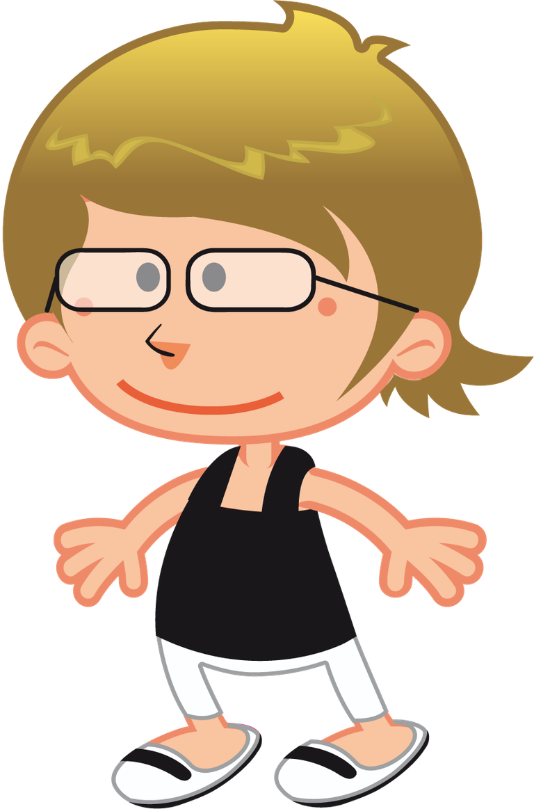 free cartoon people cute characters vector 360066