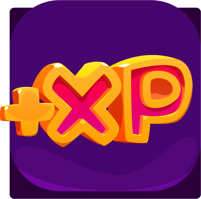 free cartoon skull coin star xp gold cup... | Magipik Free Vector