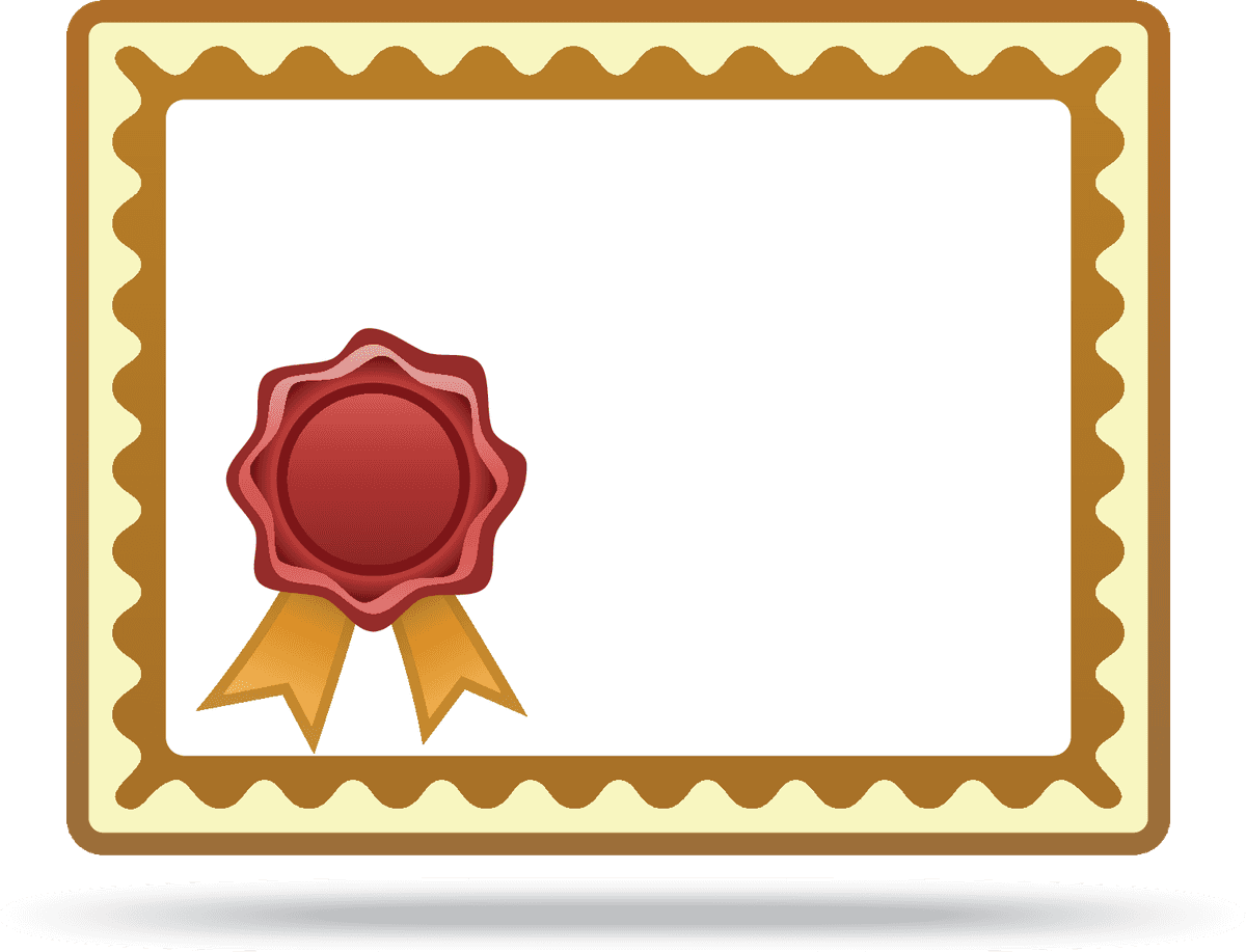 free certificate of merit icon school relate vector 613982