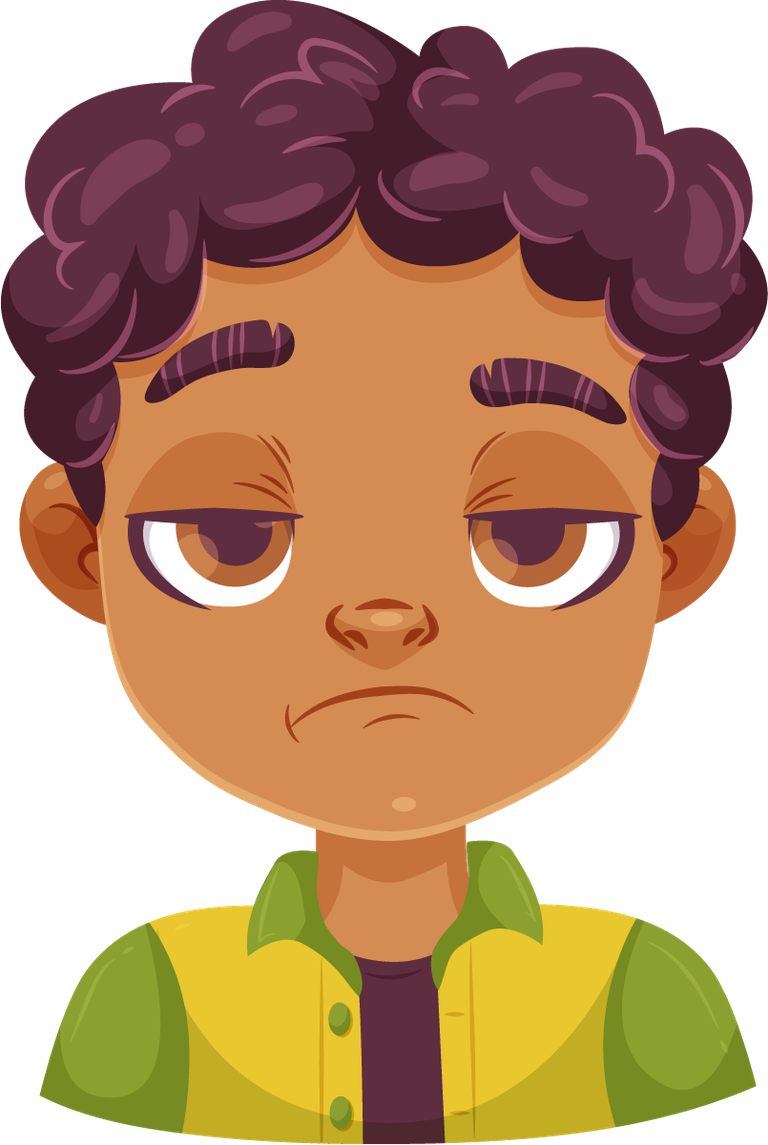 cartoon characters showing different emotions for storytelling and ...