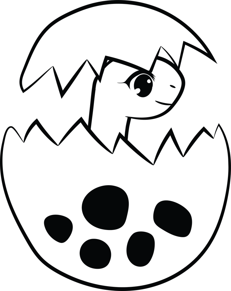 chibi dinosaur cute dinosaur vector illustration of a playful hatching ...