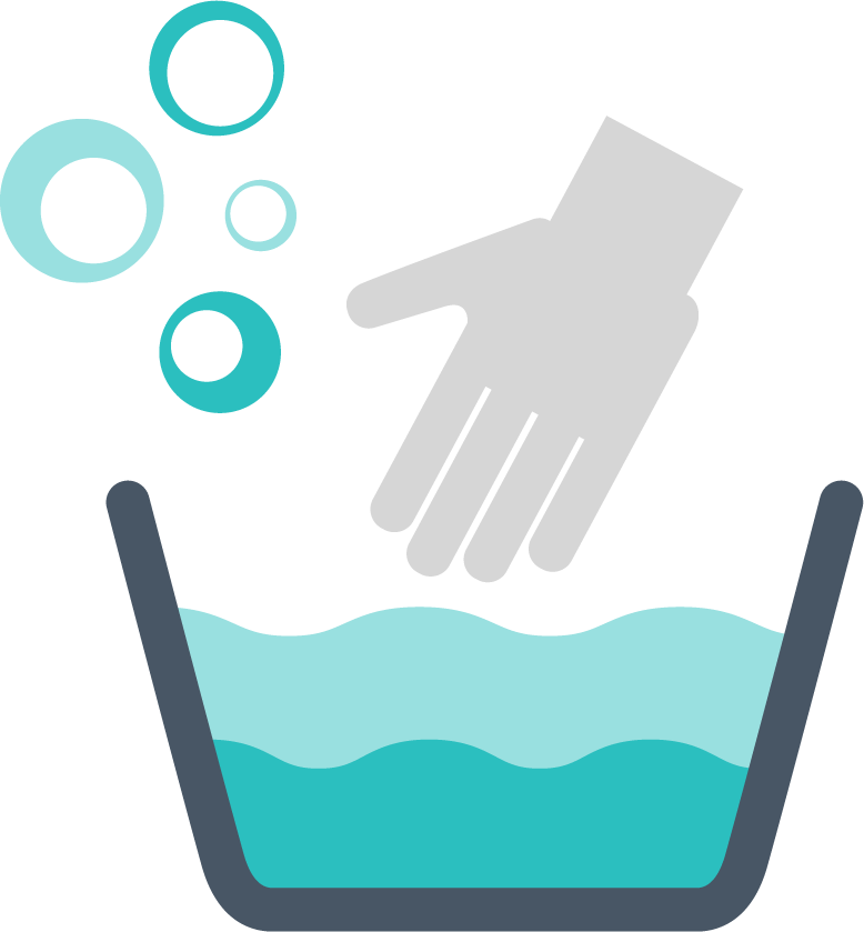 free colored washing icons laundry symbols vector 121117