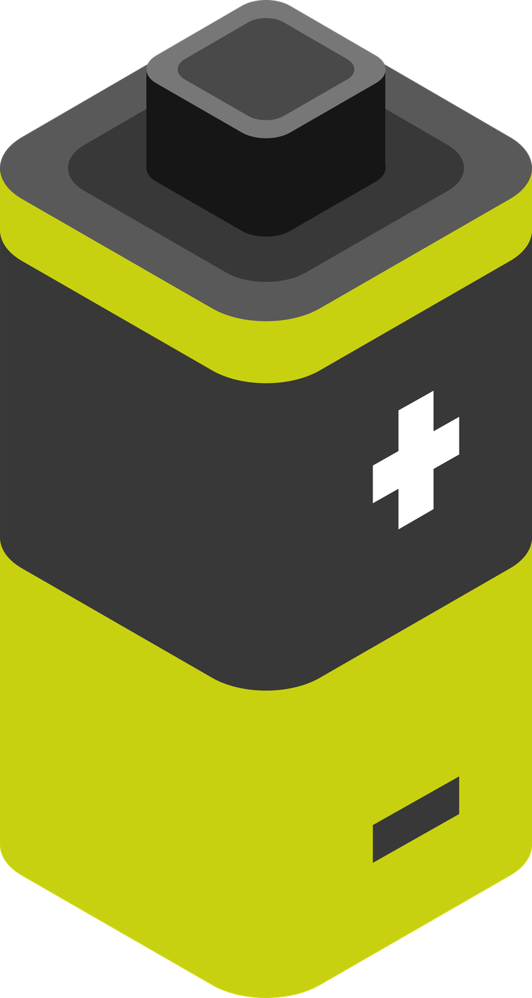 colorful isometric battery illustration for modern tech applications ...