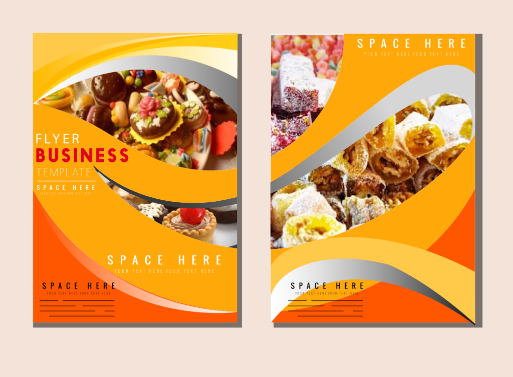 free corporate flyer template elegant dy... | Magipik Free Vector