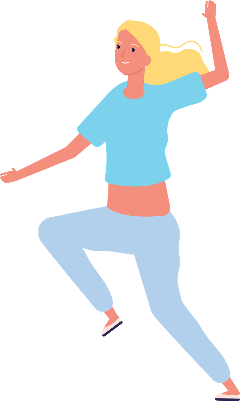 Free Dancing Person Dancing People Happy Vector 510299
