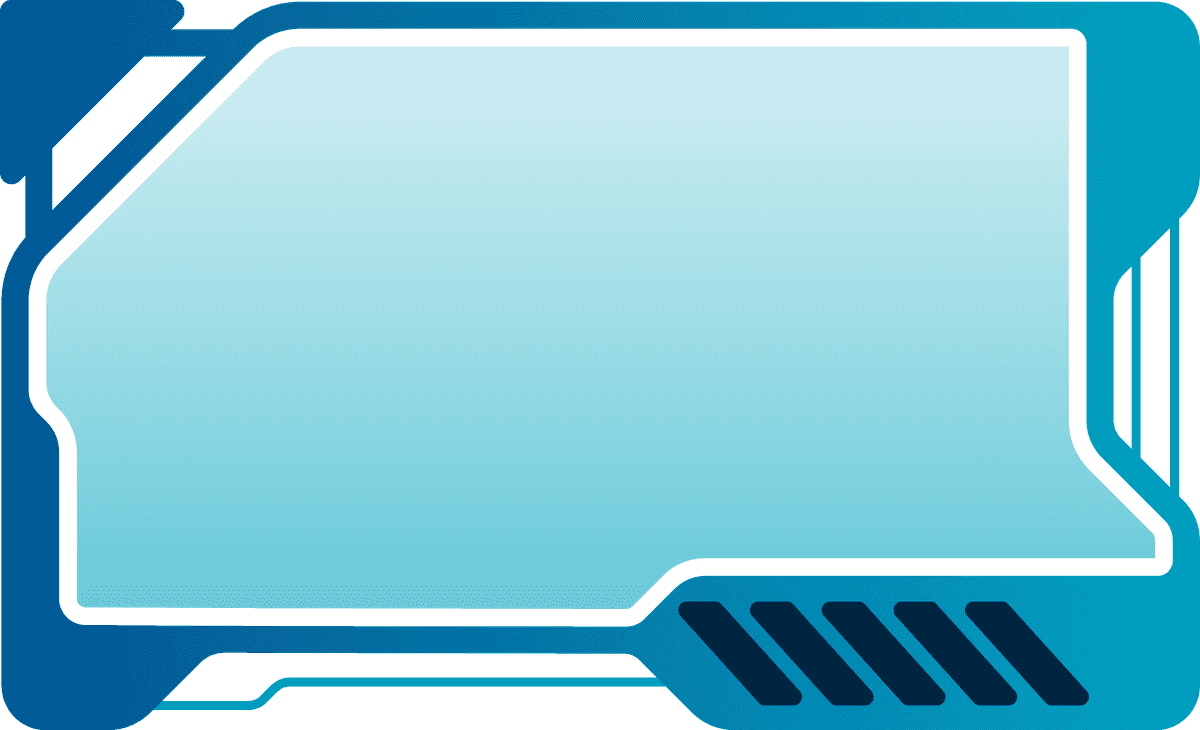 free different hud elements flat frames vector 130733