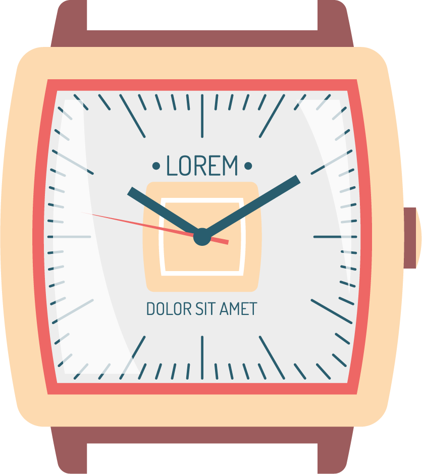 free different types watches flat icons ... | Magipik Free Vector free different types watches flat icons ... | Magipik Free Vector