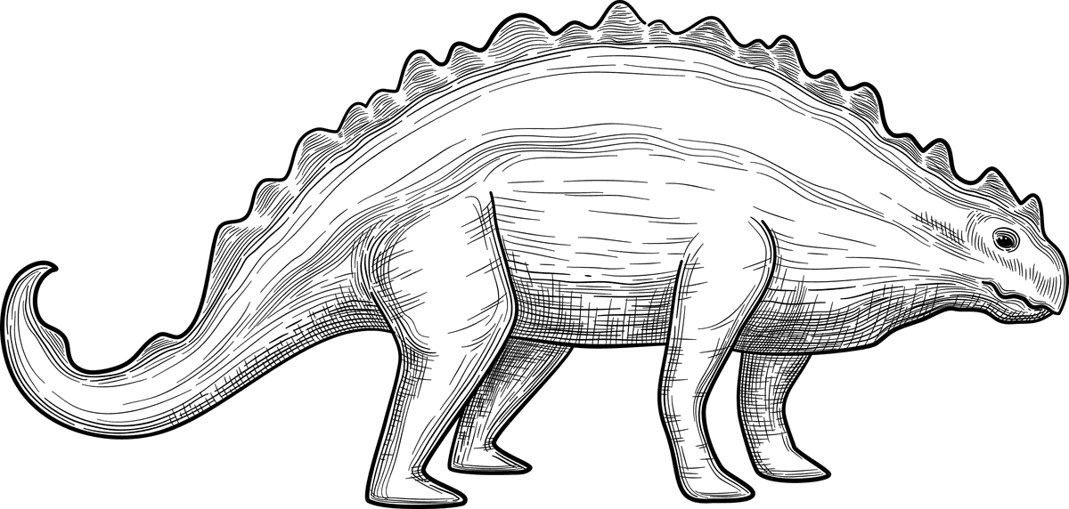 free dinosaur drawing dinosaurs collection vector 638453