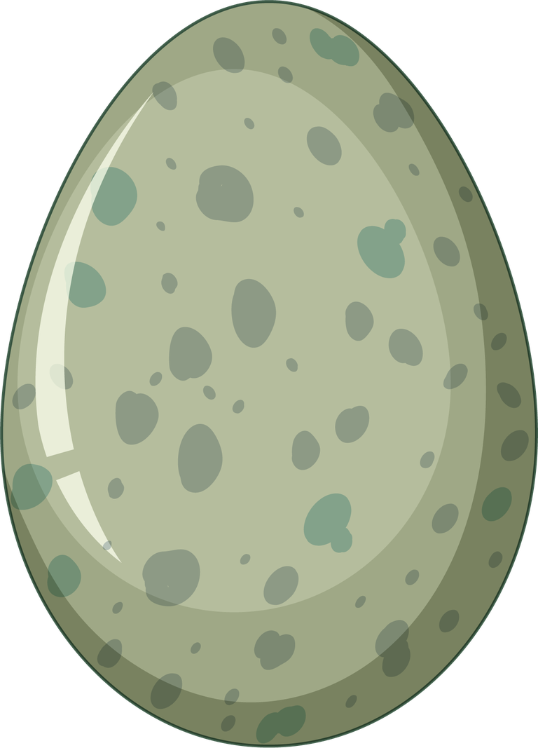 free dinosaur egg shell different patterns of vector 546361