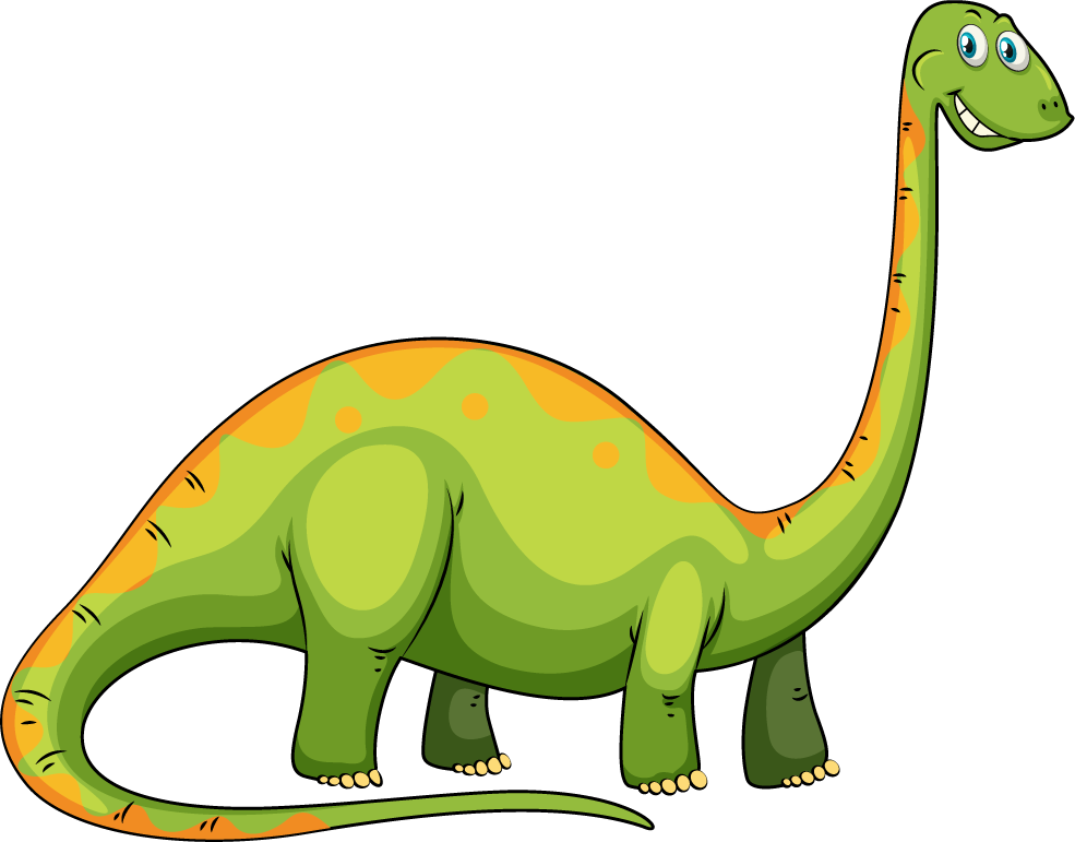 free dinosaur set dinosaurs cartoon character vector 184014