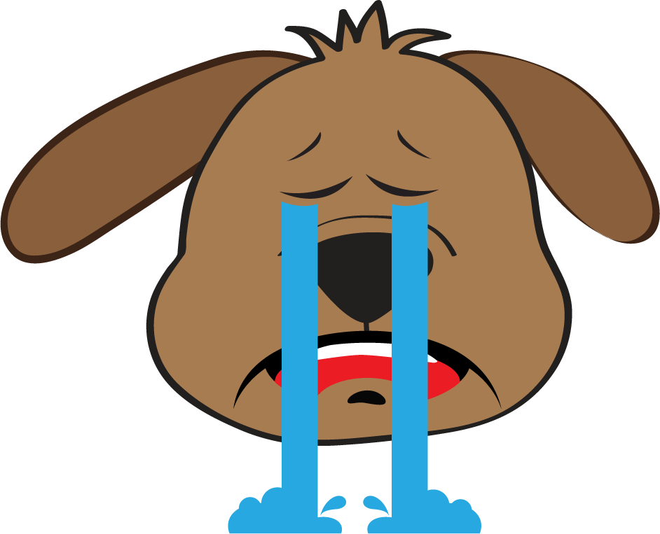 adorable dog dog emojis set for playful communication and emotional ...