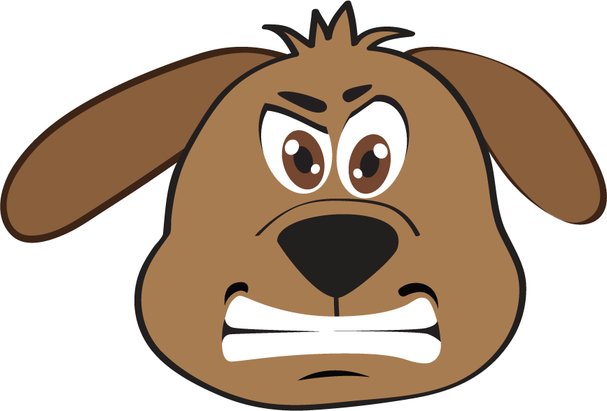 dog dog emojis set featuring cute and ex... | Magipik Free Vector