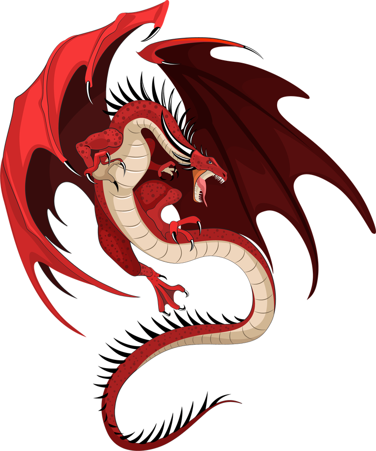 free dragon icons western tradition cartoon vector 222831