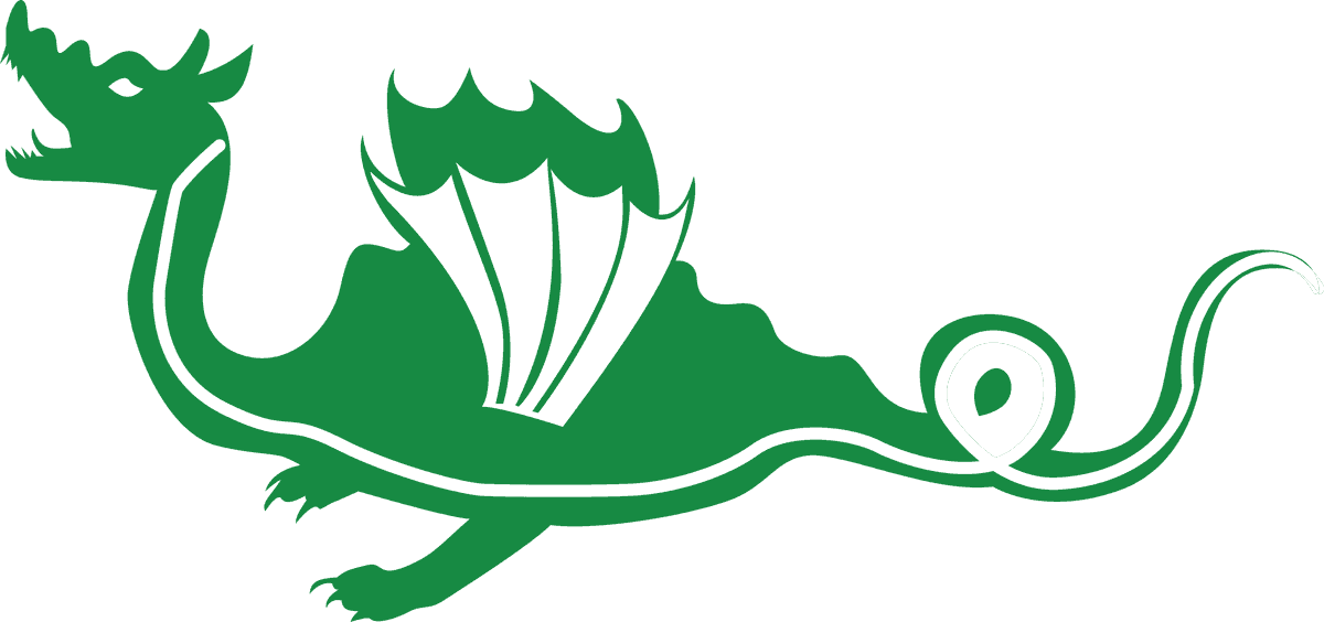 dragon pattern dragons graphics set for ... | Magipik Free Vector