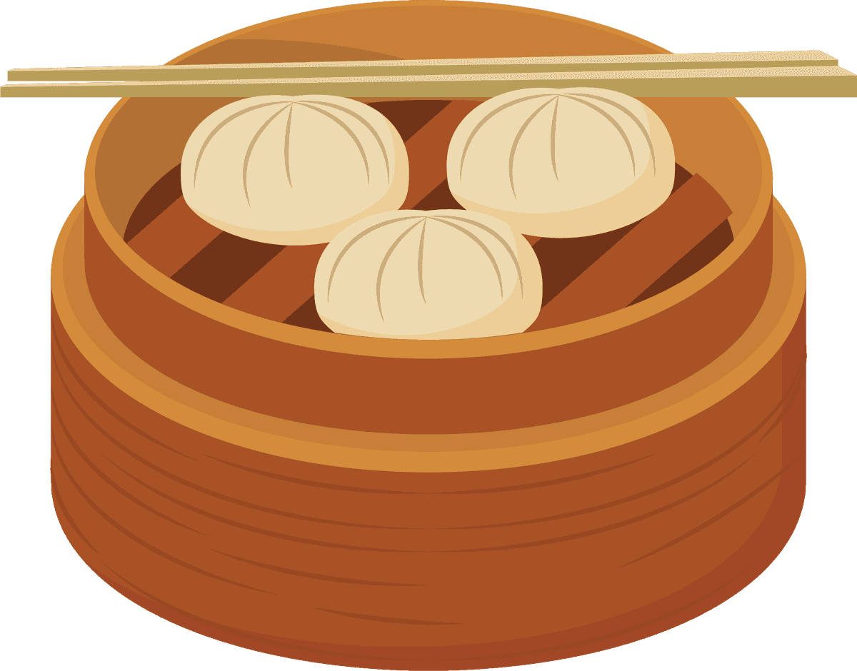 free dumpling steamer china culture elements vector 56478