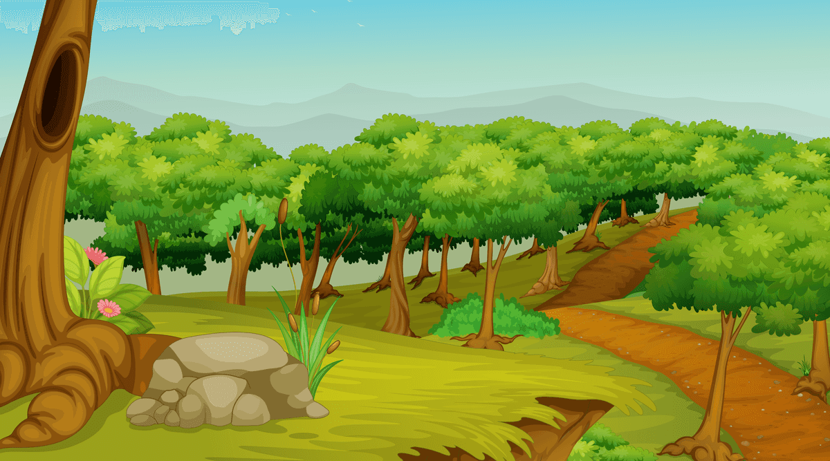 free empty blank landscape nature scenes with vector 845035