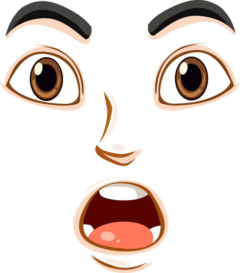 free eyes nose mouth female facial expression vector 322473