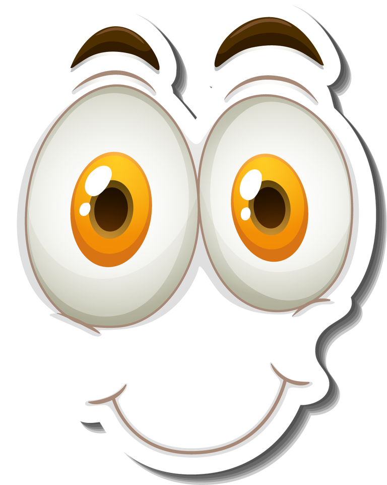 free facial expressions sticker set with vector 798170