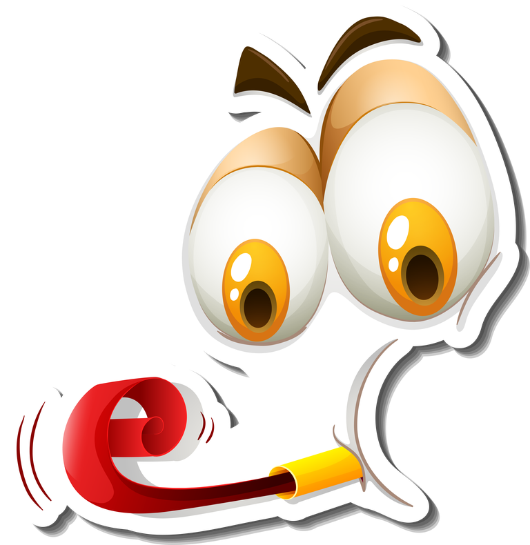 free facial expressions sticker set with different vector undefined