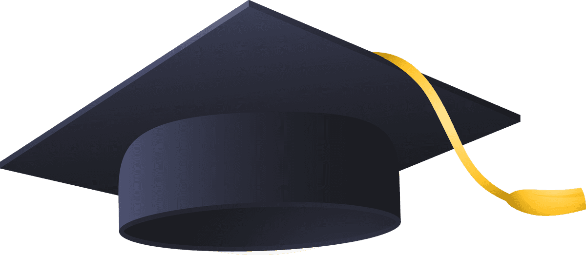 free Graduation hat, flying graduation c... | Magipik Free Vector