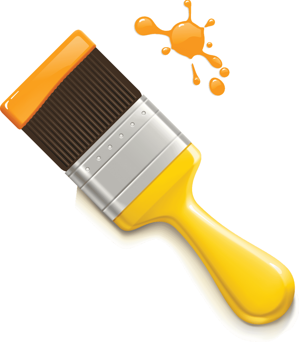 free paint brushes graphic for artists a... | Magipik Free Vector