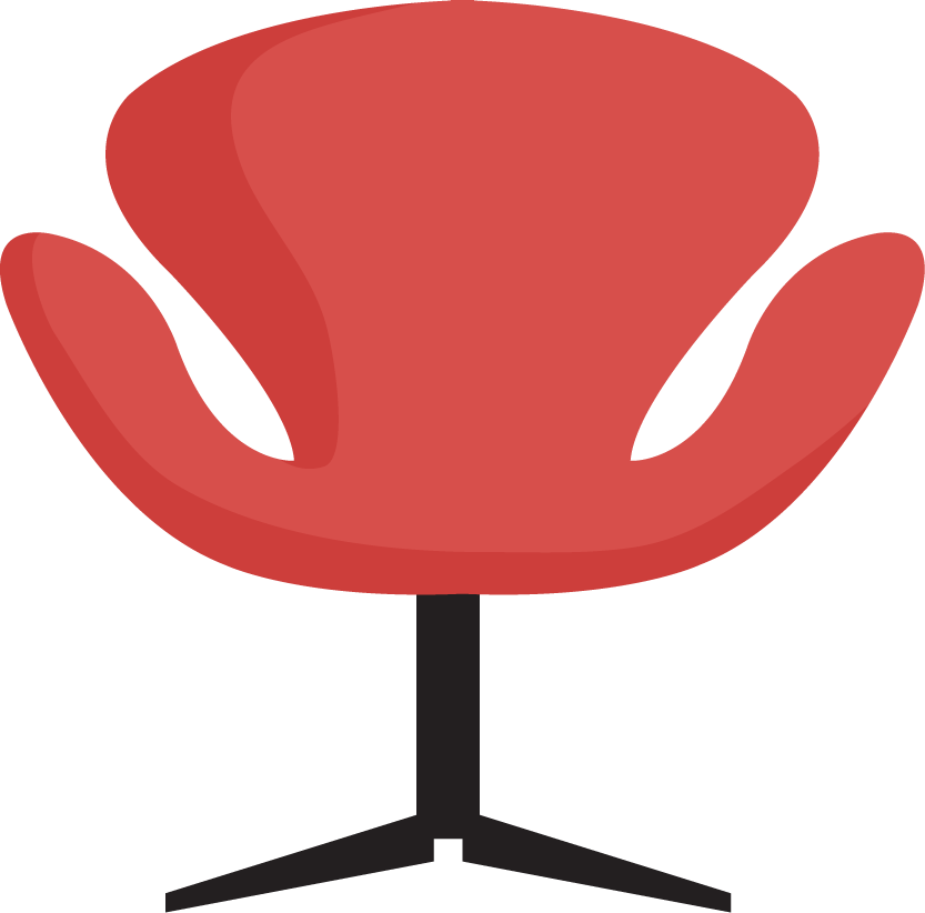 free furniture chairs icons collection vector 968075