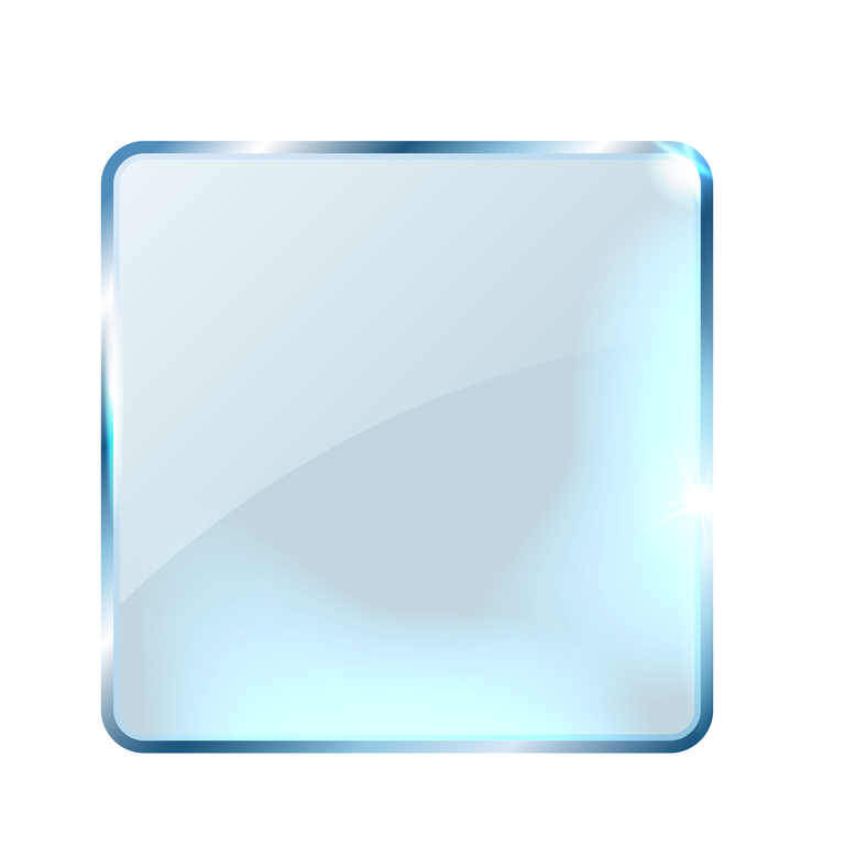 free glass plate glass banner plate realistic vector 131093