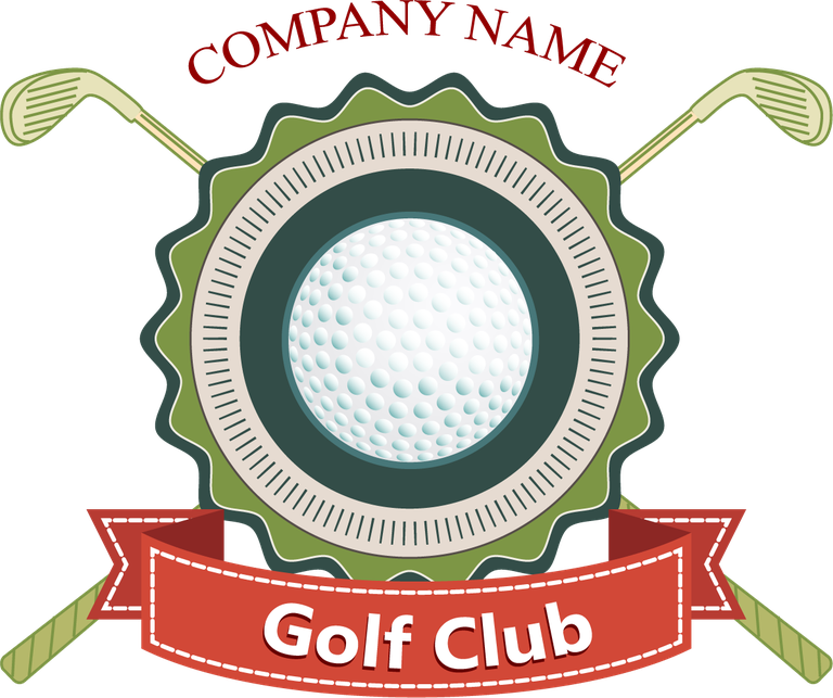 free golf club logotypes various colored... | Magipik Free Vector