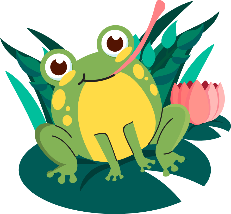 free green frog frogs icons classic cartoon vector 602076