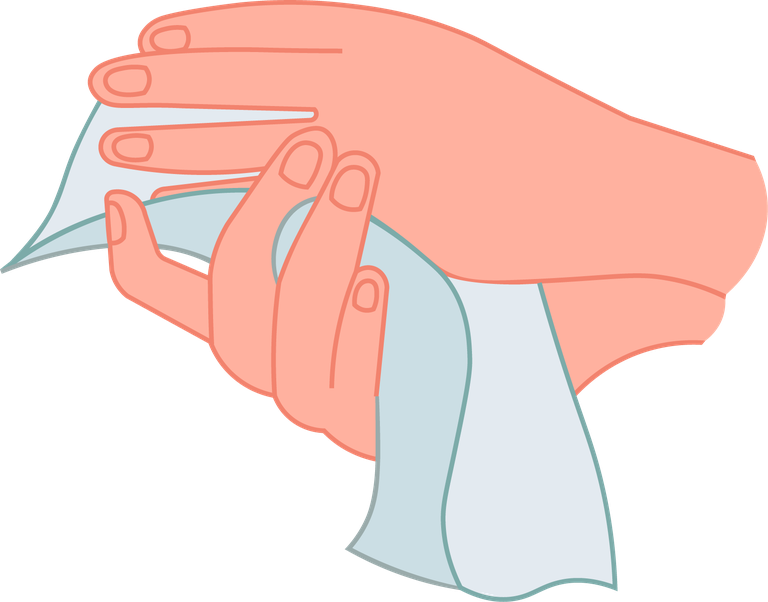 free hand washing steps arm washing process vector 939445