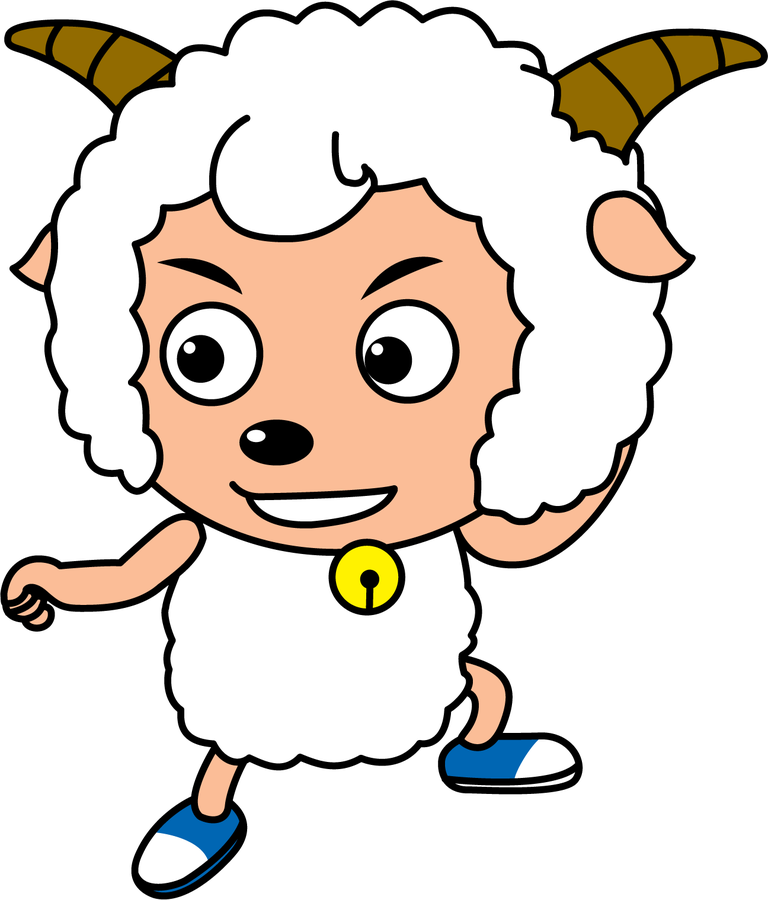 free happy sheep goat and big big wolf ai cdr vector 758285