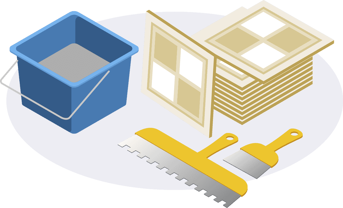 free home repair isometric icons tools people vector 459049