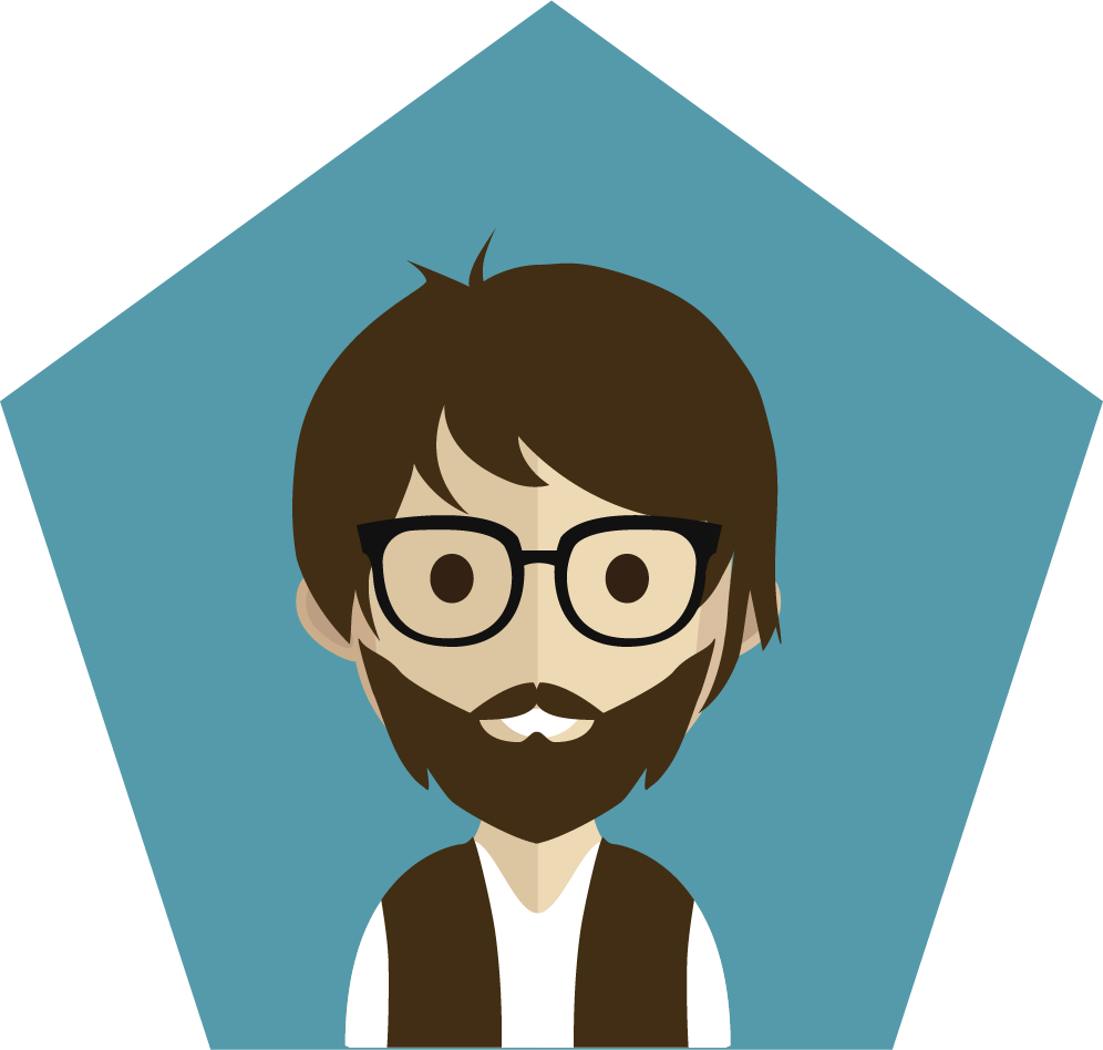 free human face avatars collection pentagon vector 850975